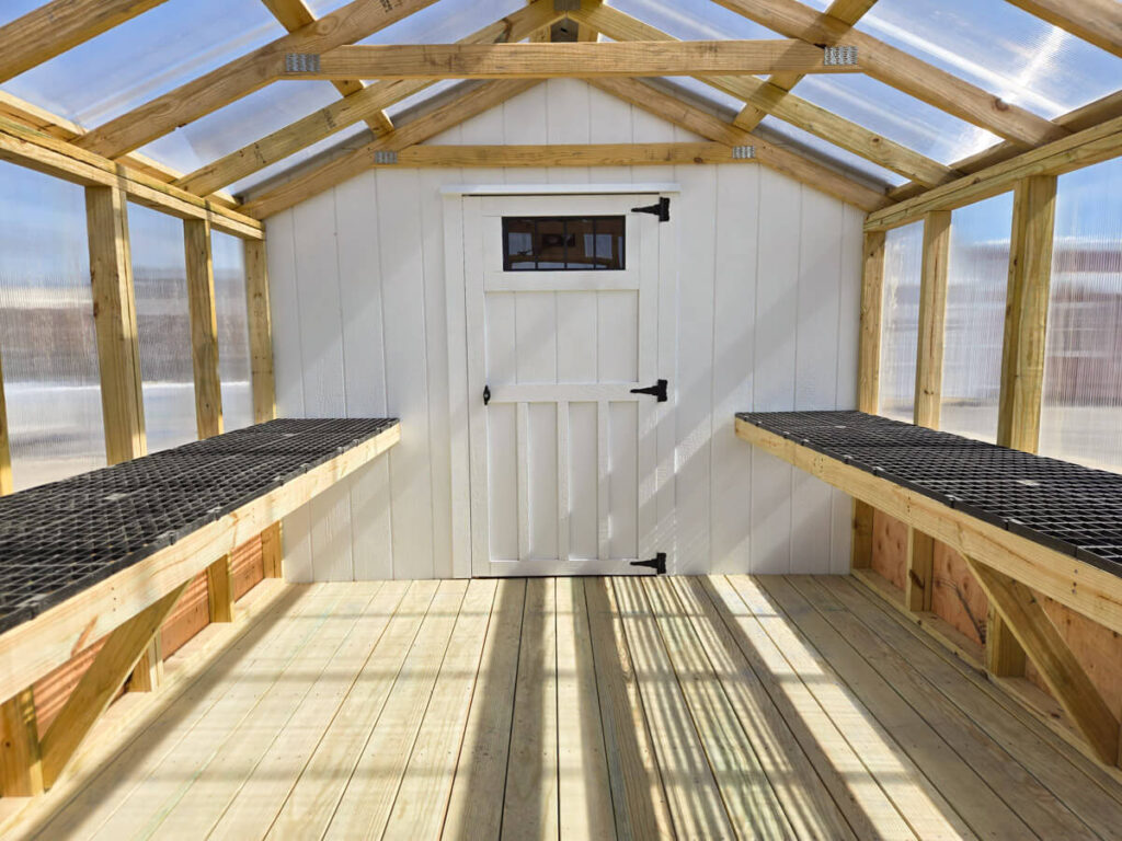 Greenhouse Shed Combo - Mid-America Structures LLC